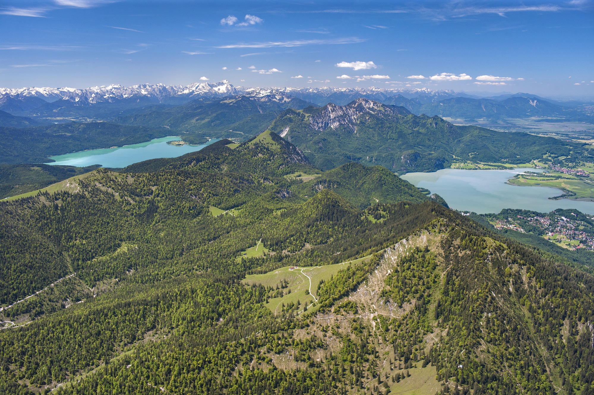 Kochel- und Walchensee - Die Orte - "König der Berge" - Einfach ...